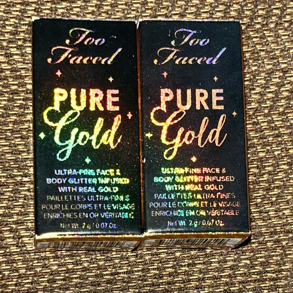 Too Faced | Makeup | New In The Box Too Faced Pure Gold Ultra Fine Face ...